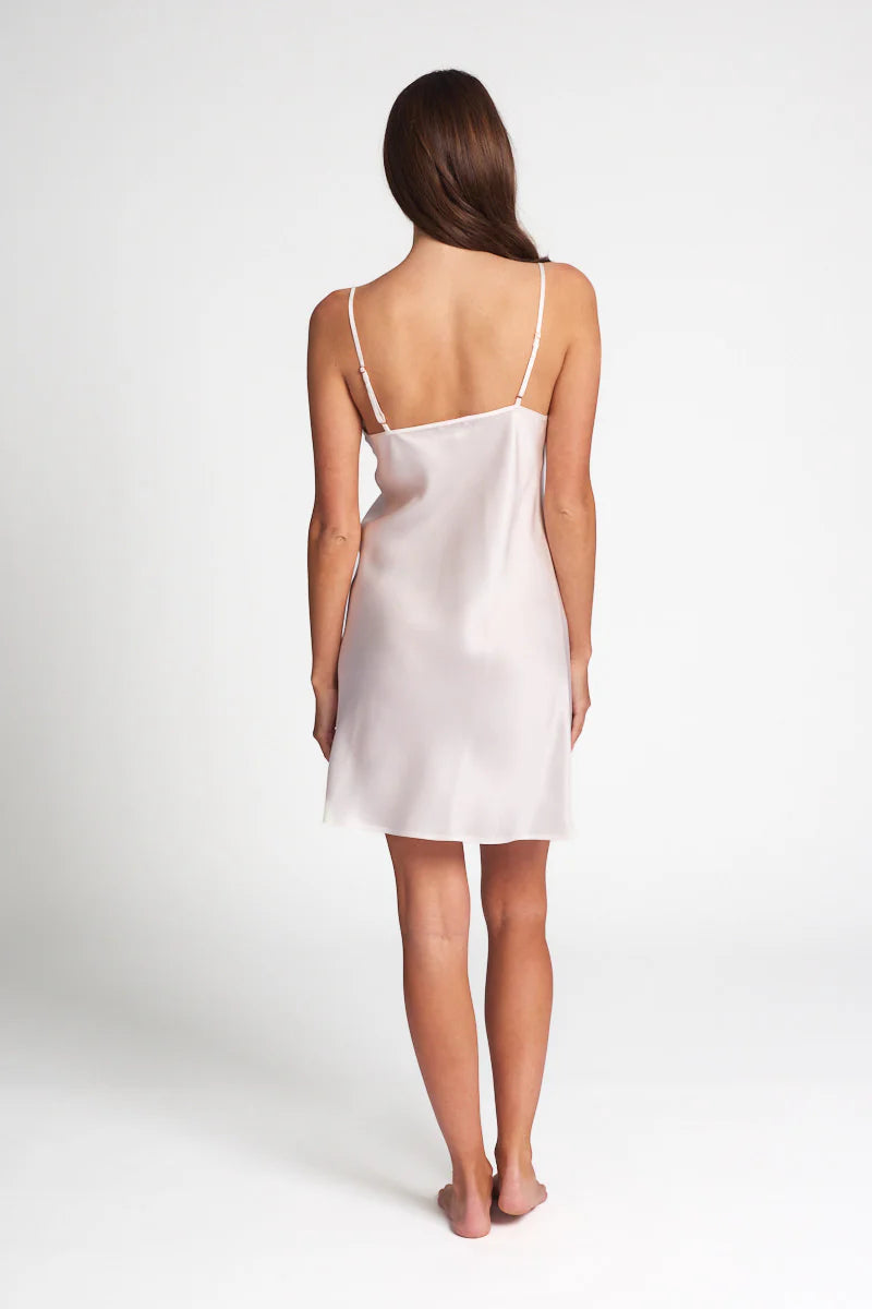 Silk Chemise - Ivory – Capri Body